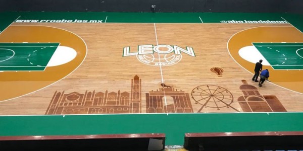 Abejas de León adecuan el Domo de la Feria para el próximo torneo nacional