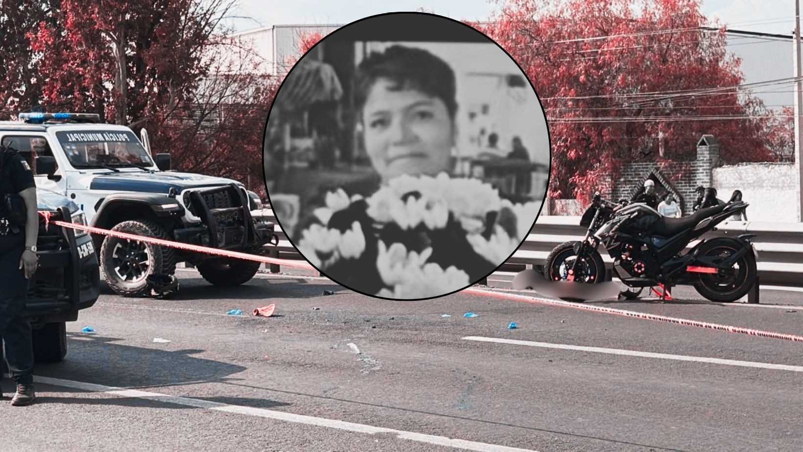 Familia de mujer atropellada por patrulla en León niega robo de moto